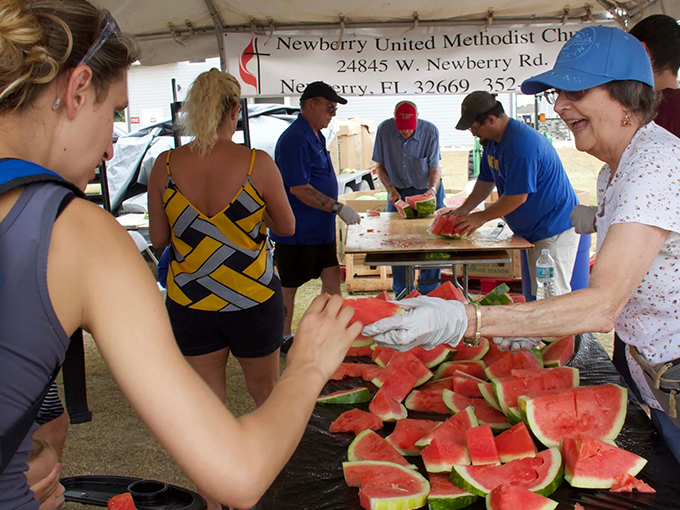 The Watermelon Festival brings together the community for the sweetest celebration this side of the Mason-Dixon line. Seeds optional, smiles mandatory.