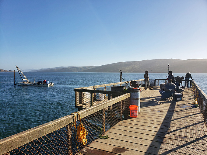 Fishing off the pier&mdash;where patience isn't just a virtue, it's the price of admission for dinner with an ocean-to-table guarantee.