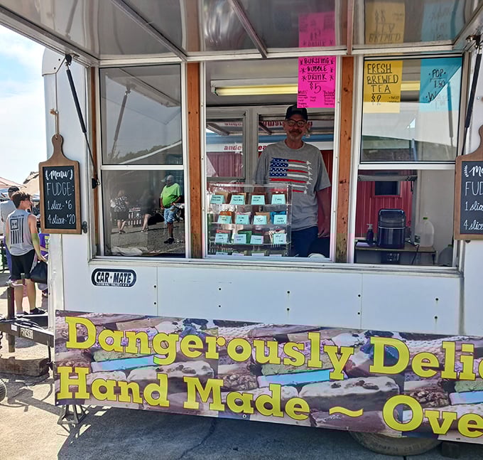 "Dangerously Delicious" isn't just clever marketing&mdash;it's a warning about how these handmade treats might ruin store-bought fudge for you forever. 