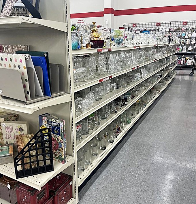 Glassware galore for your next dinner party or impromptu cocktail hour. From everyday tumblers to "fancy company" crystal.