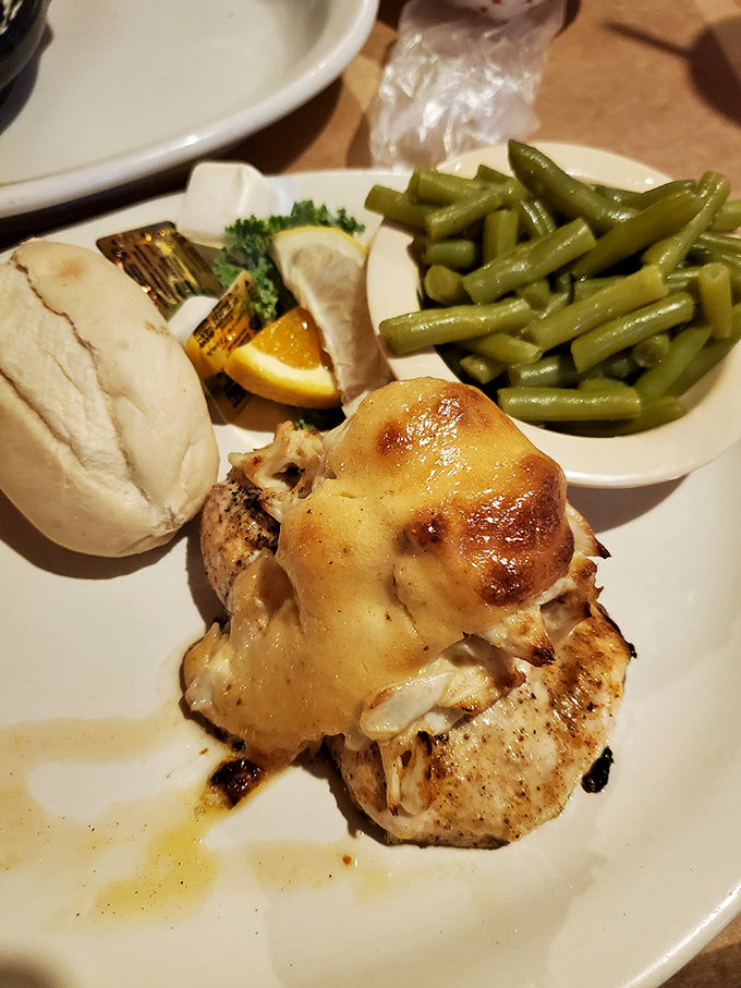 When chicken gets the royal treatment&mdash;grilled to perfection and crowned with melted cheese that cascades down like a delicious waterfall.