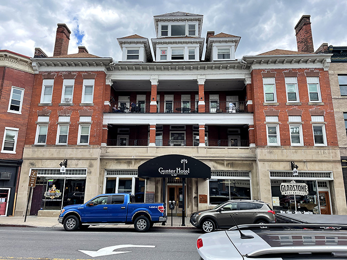 The historic Gunter Hotel stands as downtown's elegant anchor, offering hospitality without the boutique hotel price tag nightmares.