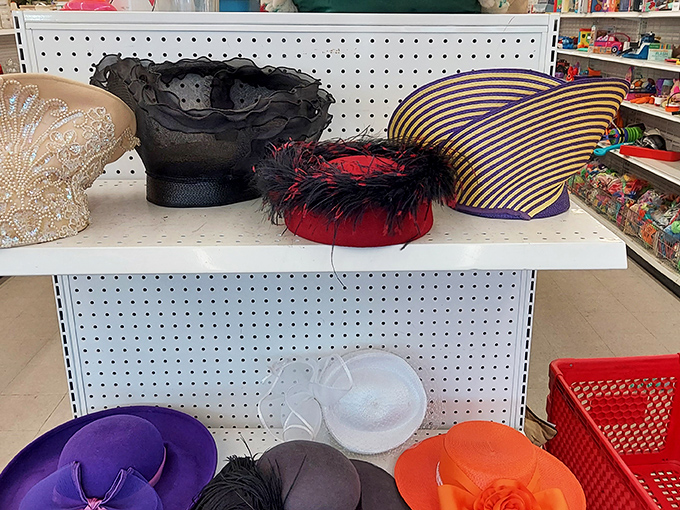 Fancy hats that once graced special occasions now wait for their second act&mdash;from Derby Day elegance to costume party conversation starters.