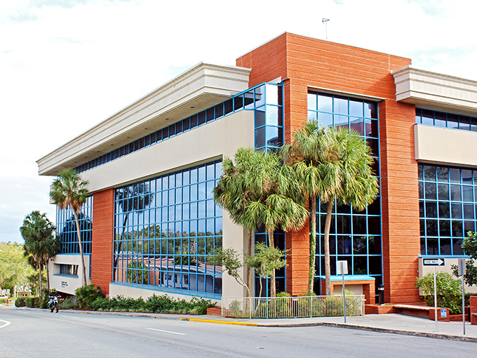 The Hernando County Courthouse brings architectural flair to civic duty, proving government buildings don't have to look like they're punishing you.