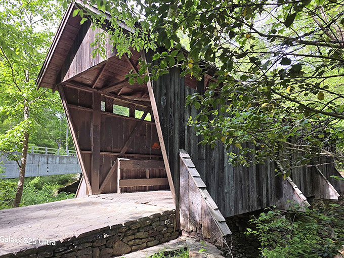 The interior reveals the engineering genius of craftsmen who built things to last for generations. 