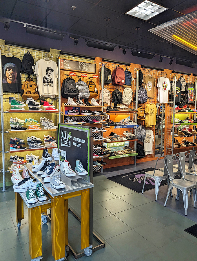 Vans, Converse, and graphic tees galore &ndash; this store is where the cool kids shop and where parents' wallets go to diet.
