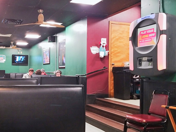 Even the jukebox knows this is a place where memories are made—select your soundtrack for that 2 AM grilled cheese that's about to change your life.