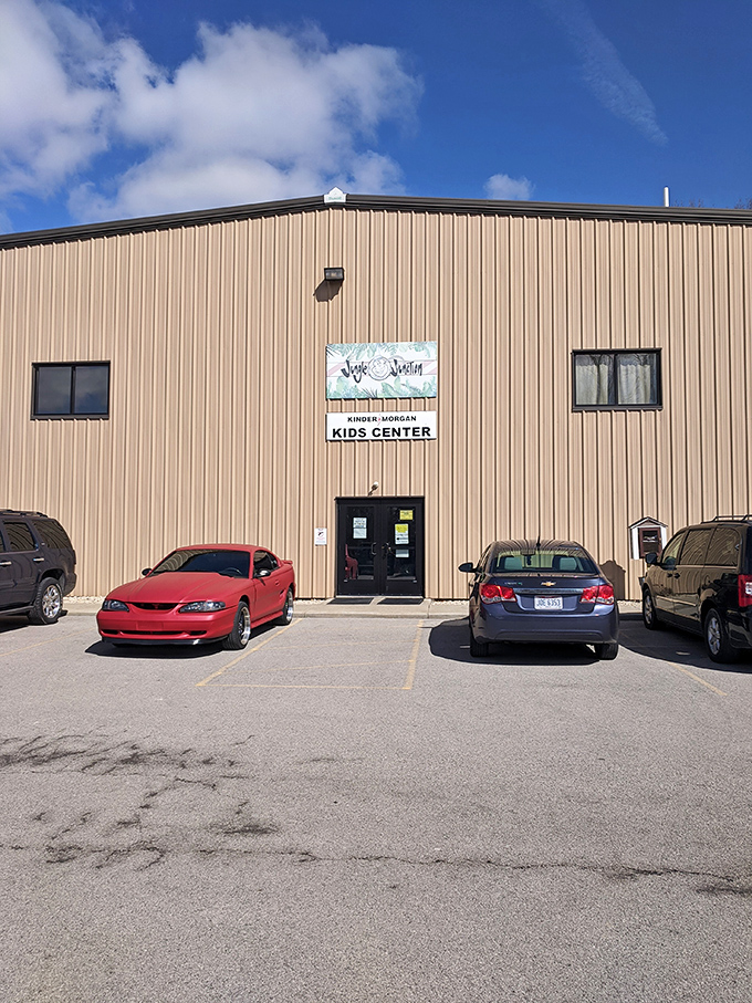 Behind this unassuming facade, the Jungle Junction Kids Center houses enough energy and imagination to power a small city.