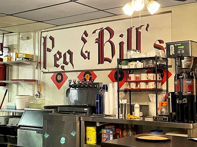 Behind the scenes where breakfast alchemy happens&mdash;no molecular gastronomy, just solid cooking skills and muscle memory.