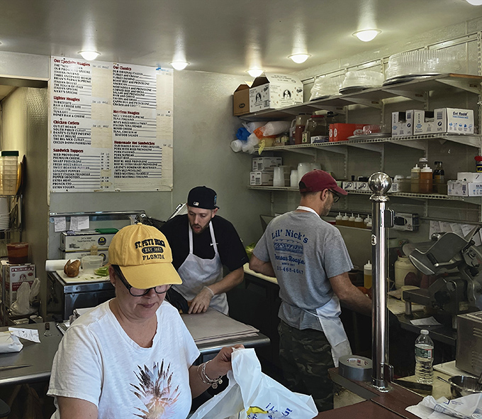 Where sandwich artists ply their craft, transforming simple ingredients into edible works of art that keep Philadelphians coming back.