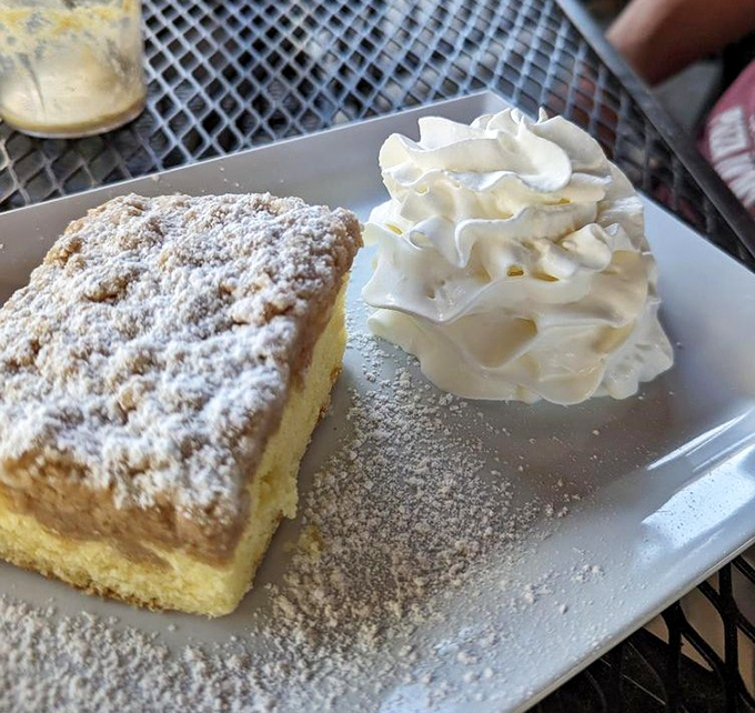 Sunshine on a plate&mdash;this lemon crumb cake with cloud-like whipped cream brightens even the grayest Pennsylvania morning.