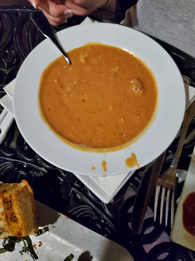 A bowl of Lobster Bisque that whispers, "Cancel your plans&mdash;it's just you and me tonight." Creamy commitment in every spoonful.