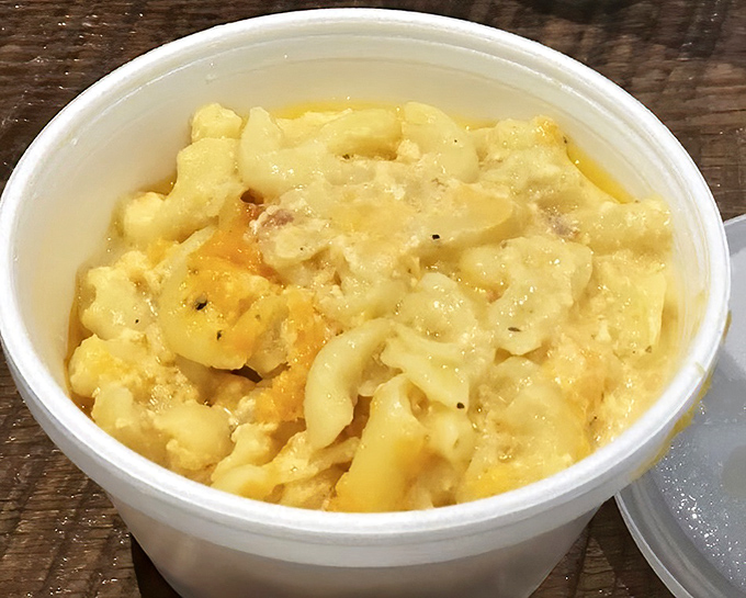 This isn't just mac and cheese - it's what mac and cheese dreams of becoming when it grows up. Creamy, cheesy perfection in every bite.