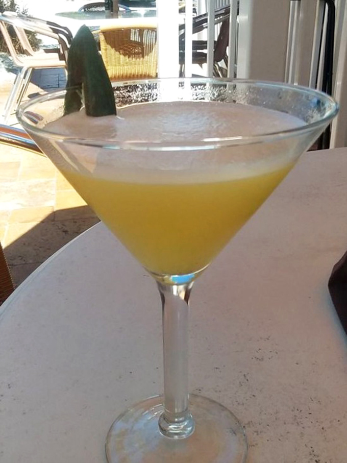 This cucumber martini isn't just refreshing&mdash;it's what sophisticated mermaids would sip if they decided to come ashore for happy hour.