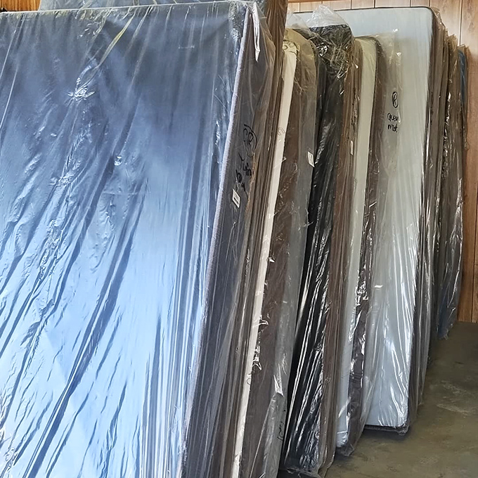 Wrapped like precious cargo, these mattresses await dreamers who understand that good sleep shouldn't cost a fortune.