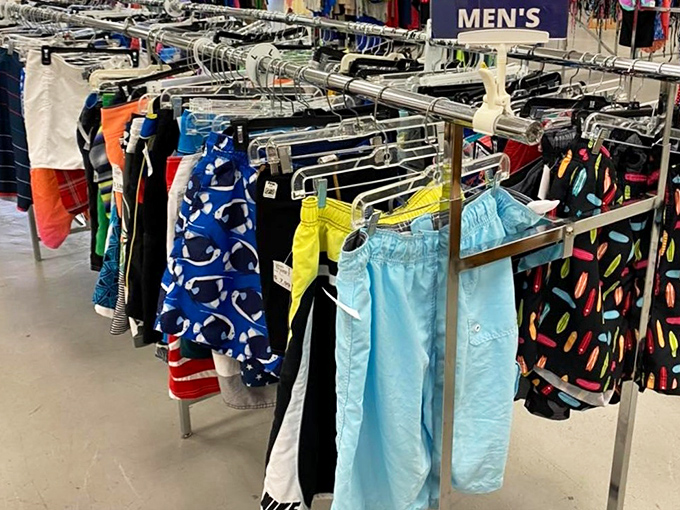 Summer wardrobes made affordable with a rainbow of men's shorts. The perfect place to find that pair of madras prints you've secretly always wanted to try.