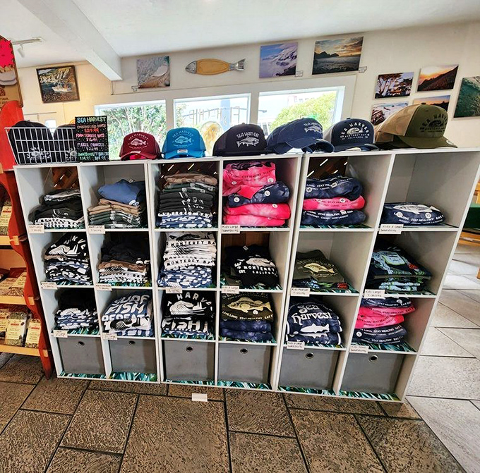 Take home some memories&mdash;or at least a t-shirt that proves you found seafood nirvana.