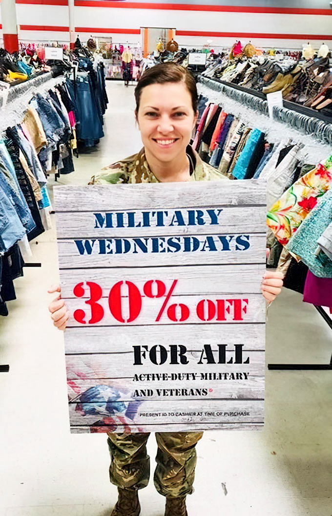 Military Wednesdays offer heroes a well-deserved discount. The real battle is choosing between all these incredible finds.