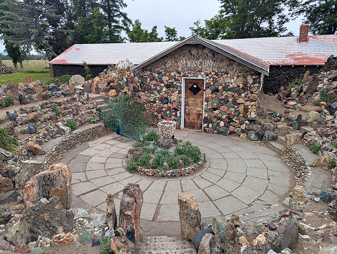 The museum itself is a masterpiece of stonework, its walls a geological textbook where even the entrance path forms a perfect stone mandala.