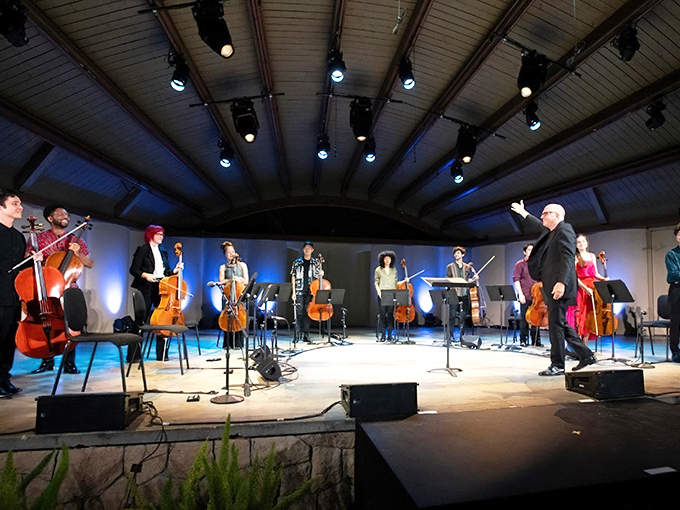 The Ojai Music Festival transforms Libbey Bowl into a world-class venue where classical music mingles with evening breezes and starry skies.
