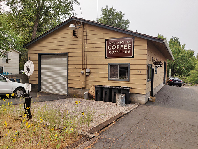 Northbound Coffee Roasters looks unassuming, but locals know this is where liquid motivation gets crafted with mountain-inspired precision.