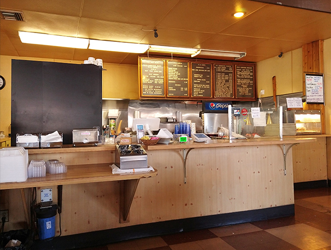 The order counter&mdash;where dreams of perfectly smoked meat begin their journey from pit to plate.