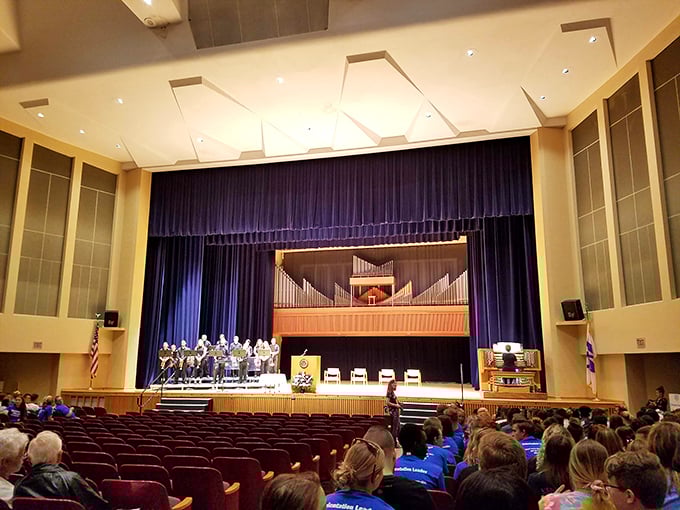 Westminster College's Orr Auditorium &ndash; where small-town Pennsylvania meets world-class performances without the big-city parking hassles.