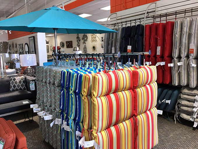 Patio perfection awaits! These cushions have barely felt the imprint of their previous owners before making their way to you.