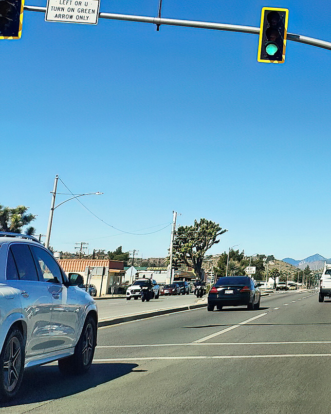 Main Street, desert edition! Palms Highway offers all the essentials without big-city traffic, where running errands doesn't require running out of patience.