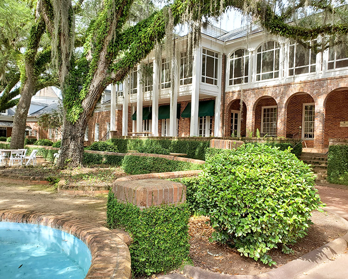 Pebble Hill Plantation's elegant architecture and manicured grounds showcase the refined aesthetic that made Thomasville a playground for the wealthy.