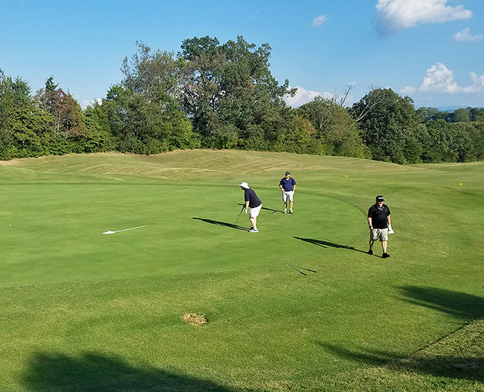 Golf in the shadow of the Smokies means every missed putt comes with a consolation prize&mdash;those mountain views that money can't buy.