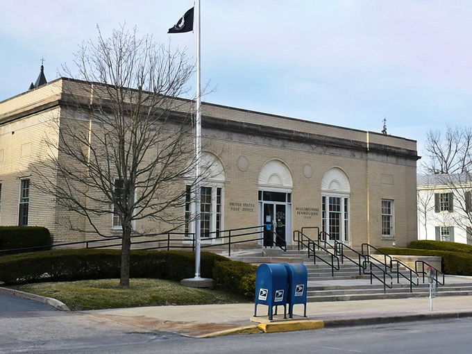 The post office&mdash;where small-town America still believes in the romance of handwritten letters. This building has delivered everything from draft notices to love notes.