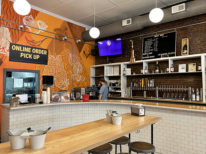 Where the magic happens&mdash;a counter that separates mere mortals from the alchemists who transform chicken into gold.