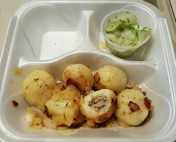 These potato dumplings with cucumber salad are simple yet sublime. Sometimes the most unassuming dishes deliver the most surprising flavor bombs.