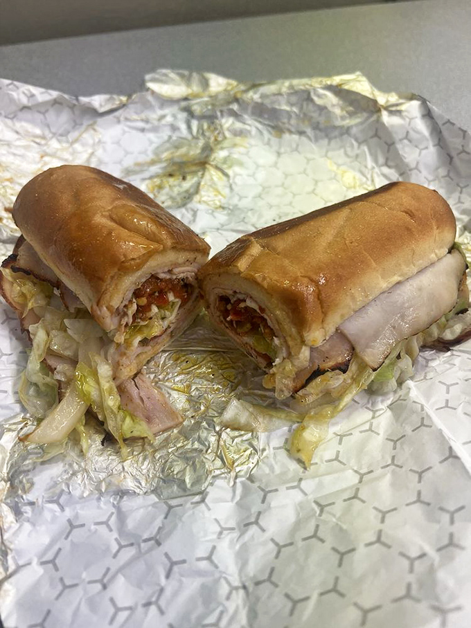 The turkey and provolone: proof that sometimes the classics become classics because they're just that good, not because they're flashy.
