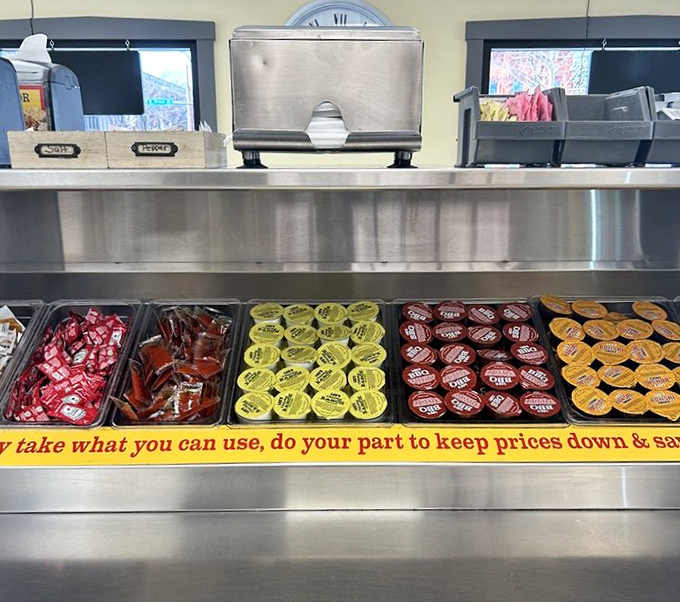 Sauce heaven awaits with options from classic BBQ to honey mustard. Because sometimes, even perfection can use a little dipping.