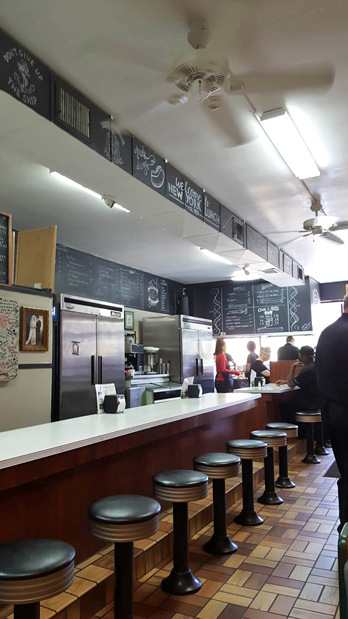 Where magic happens&mdash;the counter view offers dinner and a show as short-order wizardry unfolds before your very eyes.