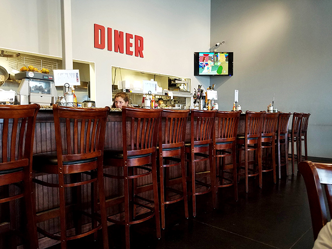 The counter seats provide prime real estate for watching culinary magic happen right before your eyes.