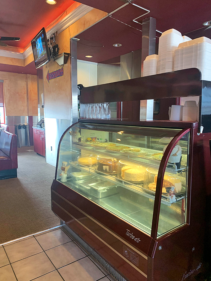 Behind the scenes where breakfast magic happens&mdash;the service counter where orders transform into memories.