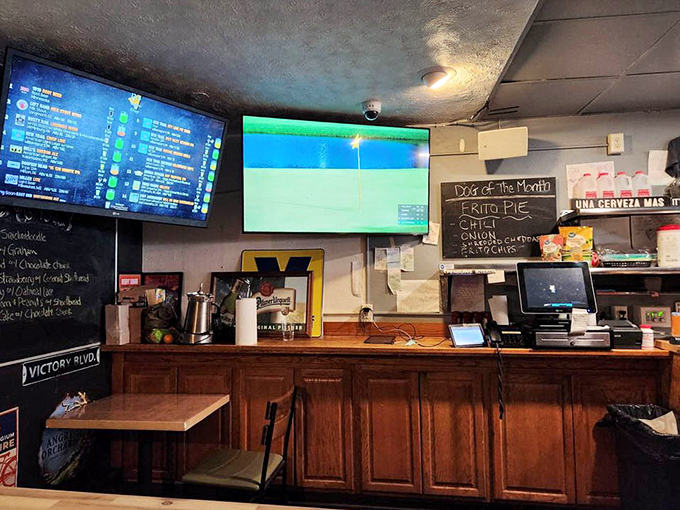 The chalkboard menu and multiple taps tell you everything you need to know &ndash; this place takes both food and drink seriously.