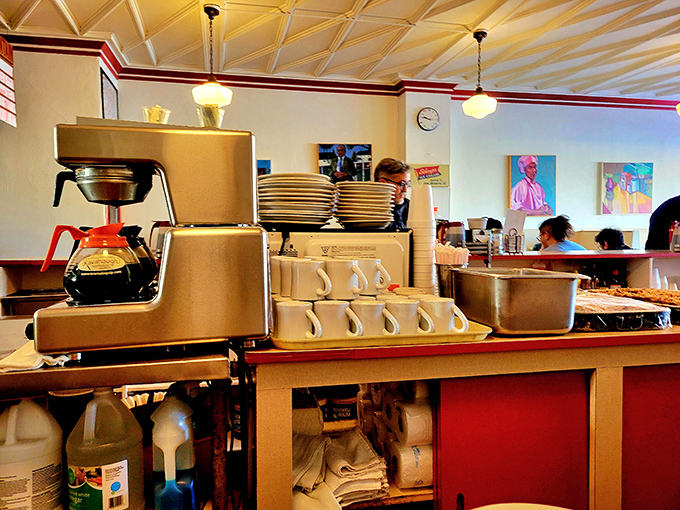 Behind every great diner is a kitchen that knows the secret language of spatulas and griddles, orchestrating breakfast symphonies.