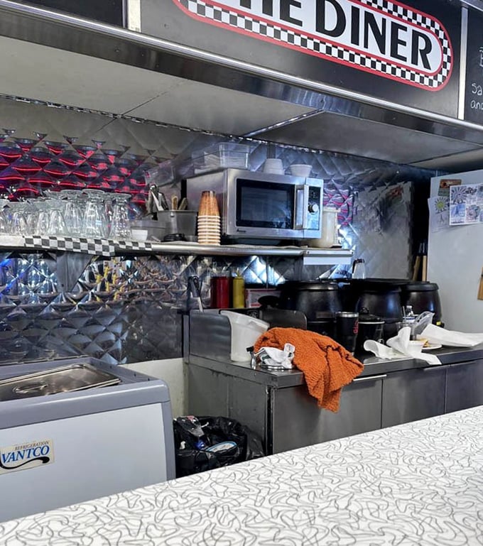 Behind every great diner is a hardworking kitchen, where stainless steel and dedication combine to create those perfect home-style meals.