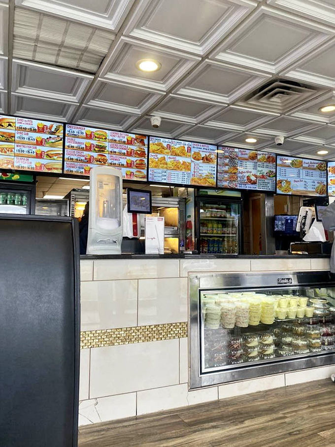 Behind this counter, culinary magic happens with the efficiency of a NASA launch and twice the flavor payload.