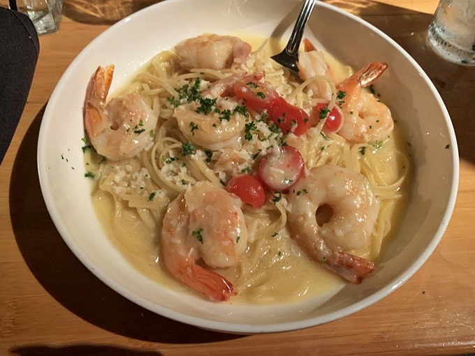 Shrimp scampi that transports you to coastal Italy. Plump shrimp swimming in buttery, garlicky goodness&mdash;bring extra bread for dipping!