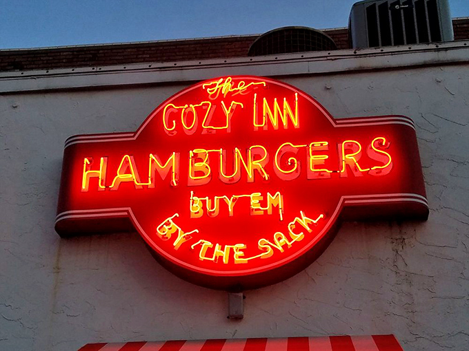 When the sun goes down, the neon glows up&mdash;a beacon of burger hope illuminating downtown Salina for generations of night owls.