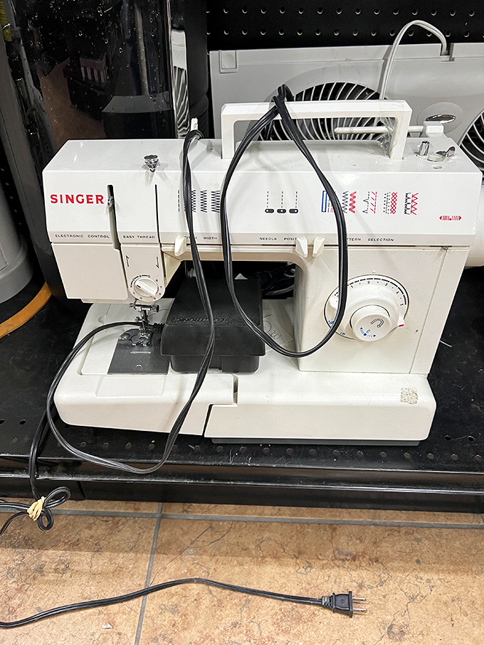 The clothing continent stretches as far as the eye can see. Each hanger holds potential identities waiting to be discovered for less than a fancy coffee.