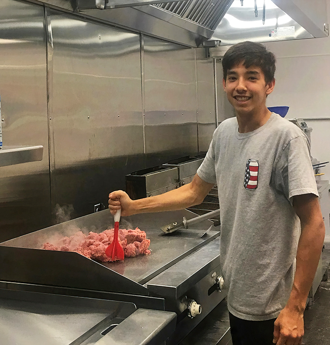 Behind every great burger is someone who knows that cooking isn't just about recipes—it's about putting a piece of heart on every plate.