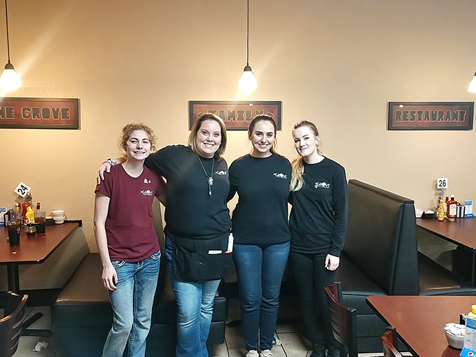 The friendly faces behind The Grove's legendary hospitality &ndash; where your coffee cup never stays empty for long.