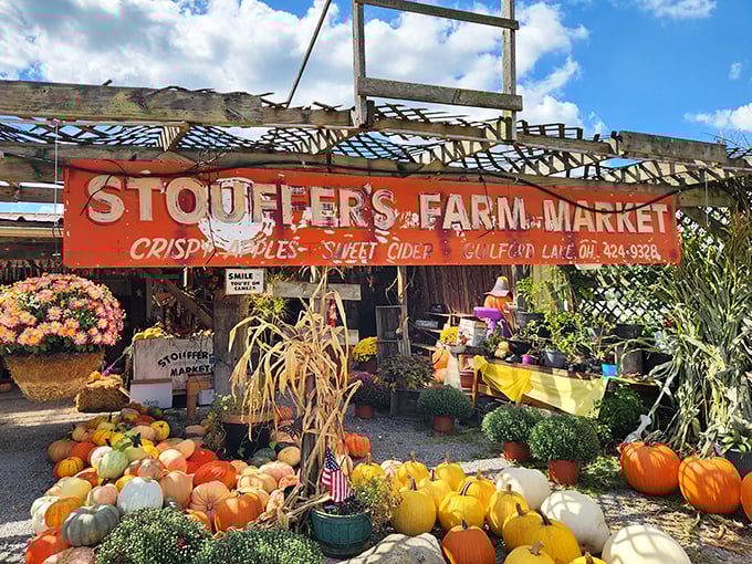 Stouffer's Farm Market doesn't filter its pumpkins for Instagram&mdash;they come naturally photogenic. Fall harvest bounty that makes grocery store produce look like sad imposters.