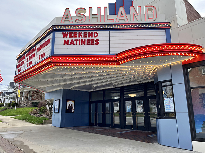 The Ashland Theatre's marquee lights up downtown like a beacon for entertainment that doesn't require a second mortgage for tickets.